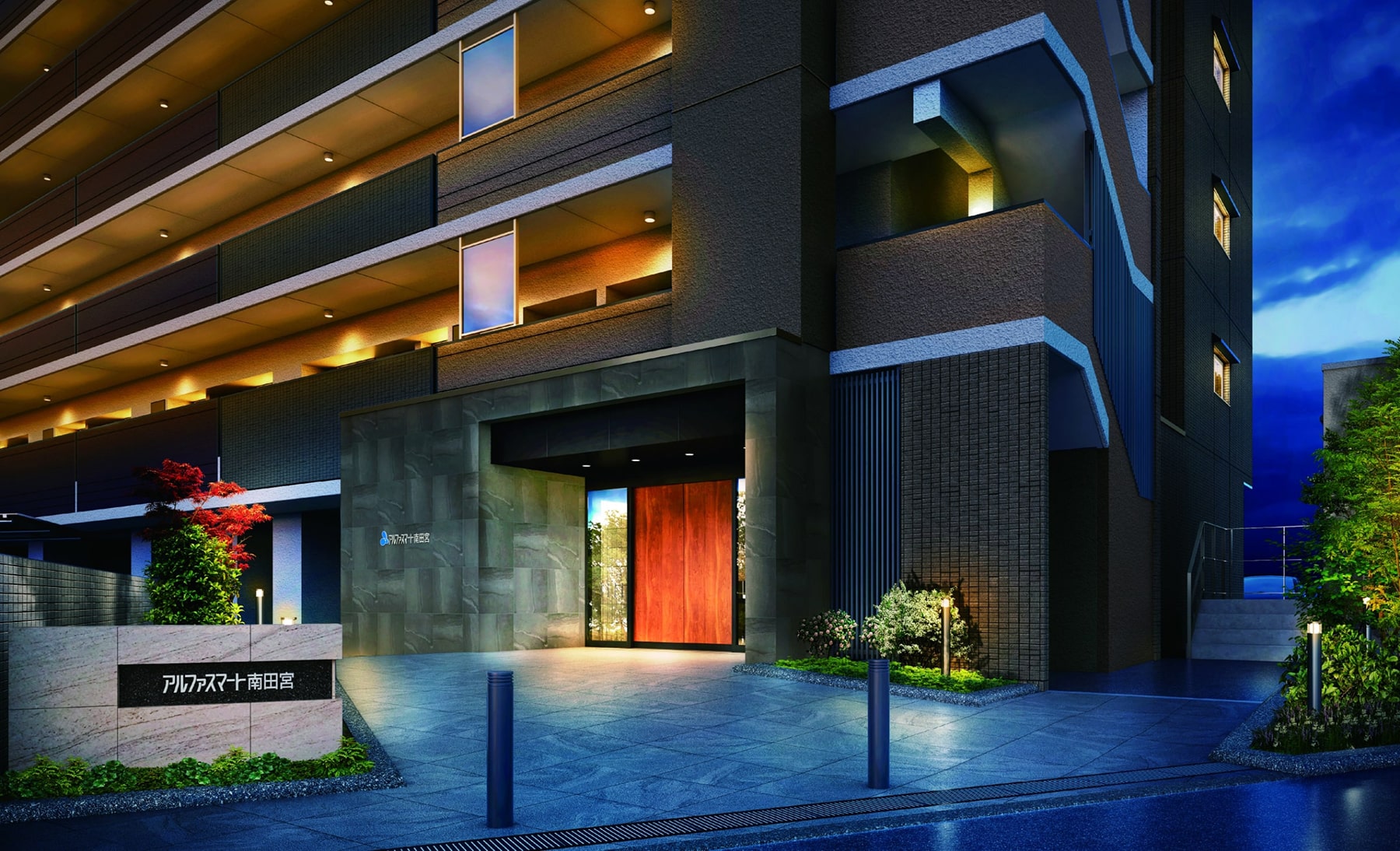 【公式】アルファスマート南田宮：ランドプラン｜あなぶき興産 徳島市の新築分譲マンション